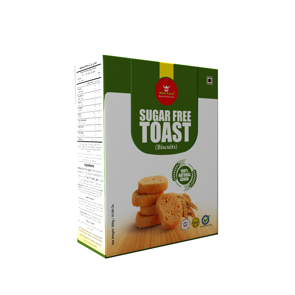 Sugar Free Toast (Box) - Well Food Chittagong